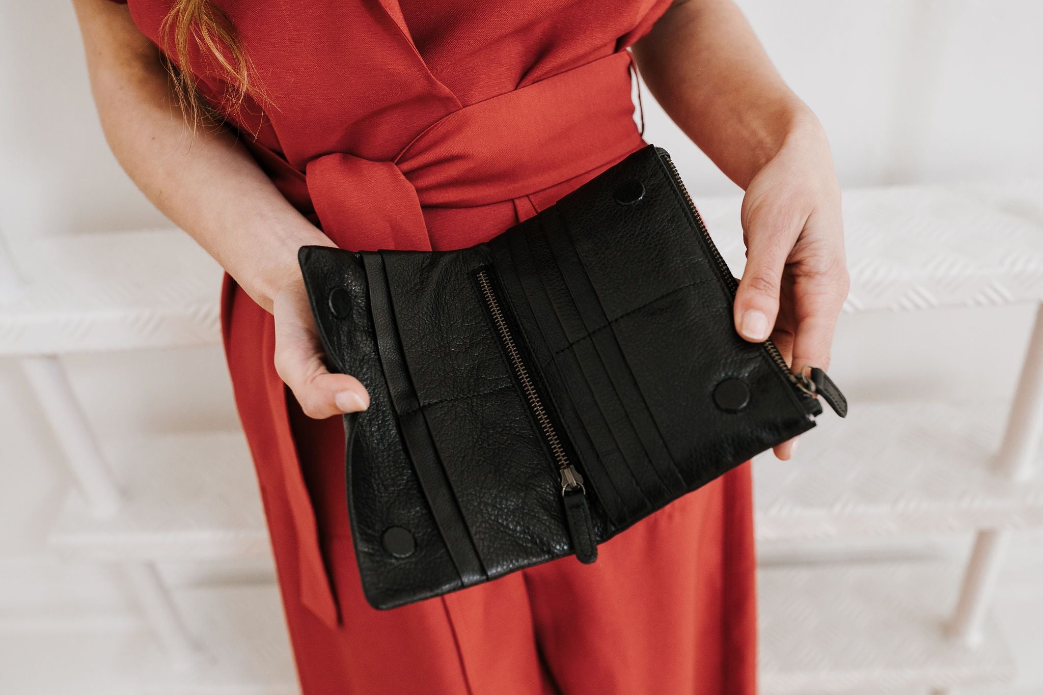 Buy Dusky Robin - Leisha Purse - Black Buy Gift, Clothing, Footwear ...