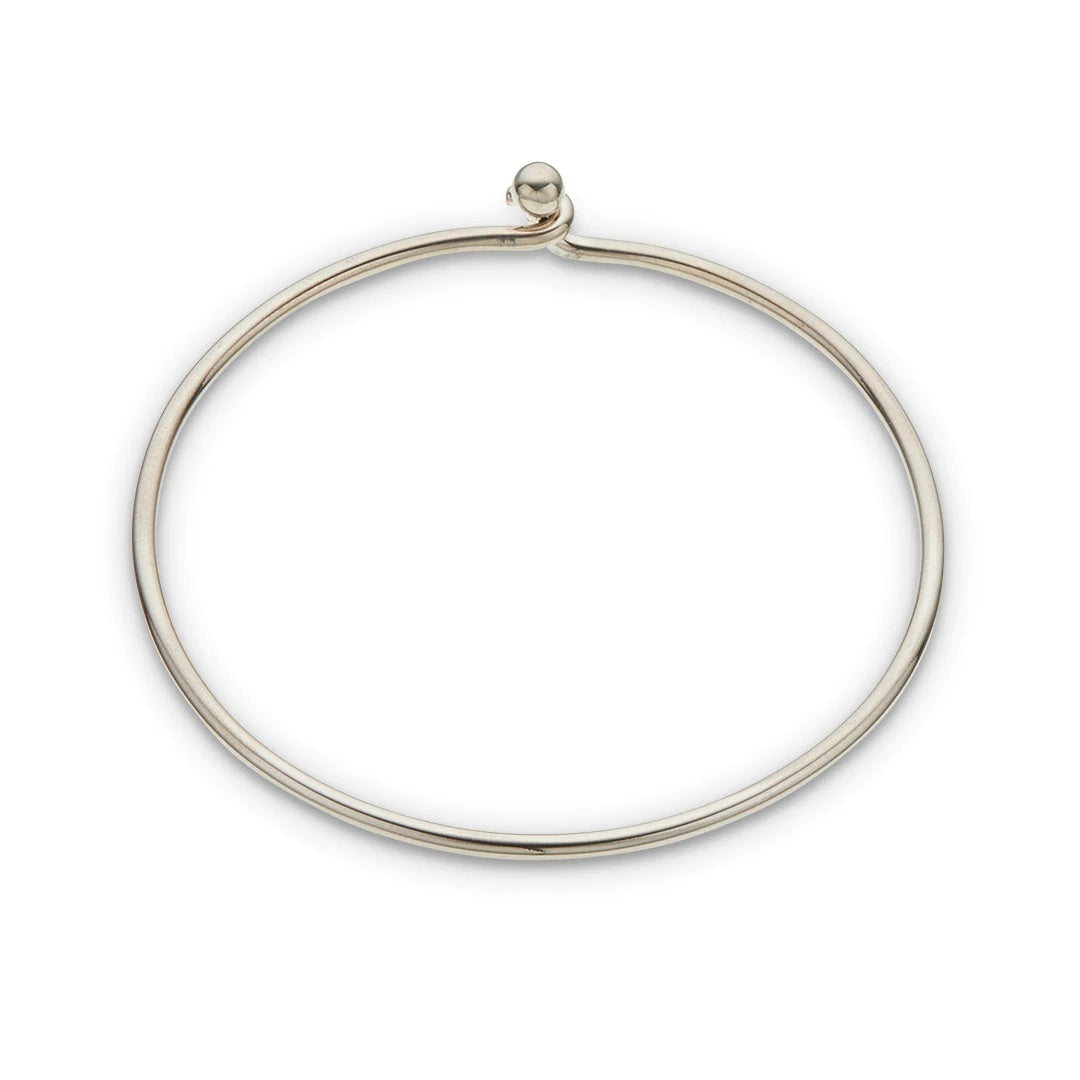 Buy Palas - Silver Fine Opening Bangle Buy Gift, Clothing, Footwear ...
