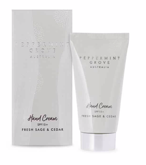 Buy Peppermint Grove - Hand Cream 75ml - Fresh Sage & Cedar Buy Gift ...